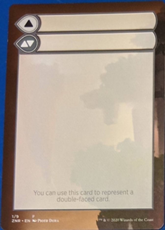 Double-Faced Card Placeholder - Extras: Zendikar Rising Placeholders ...